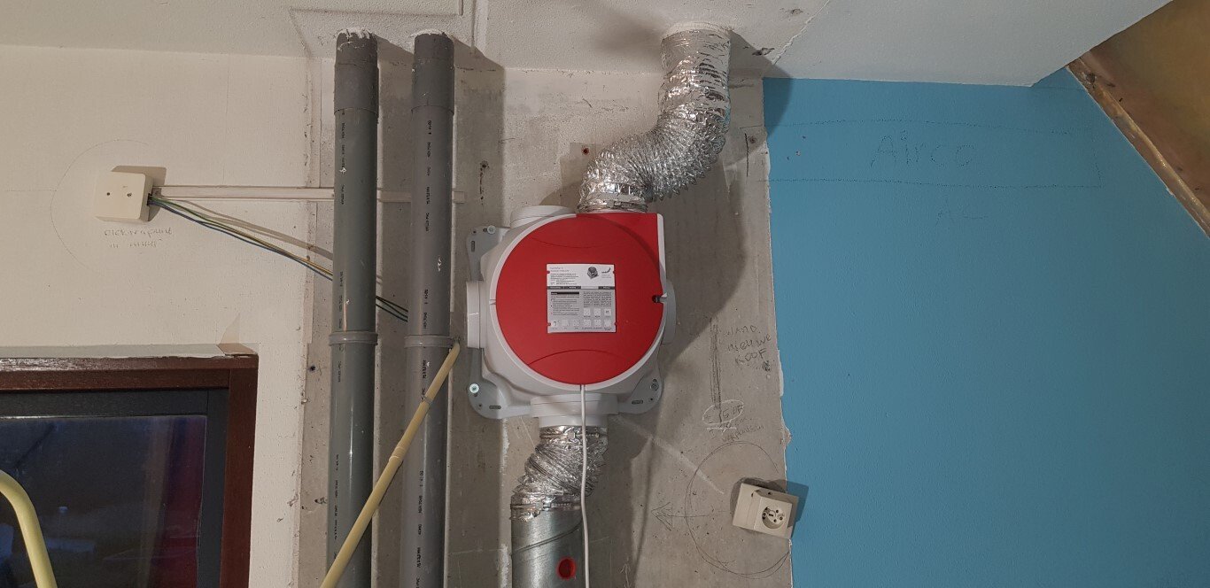 Oude MV box vervangen door nieuwe stille MV-box