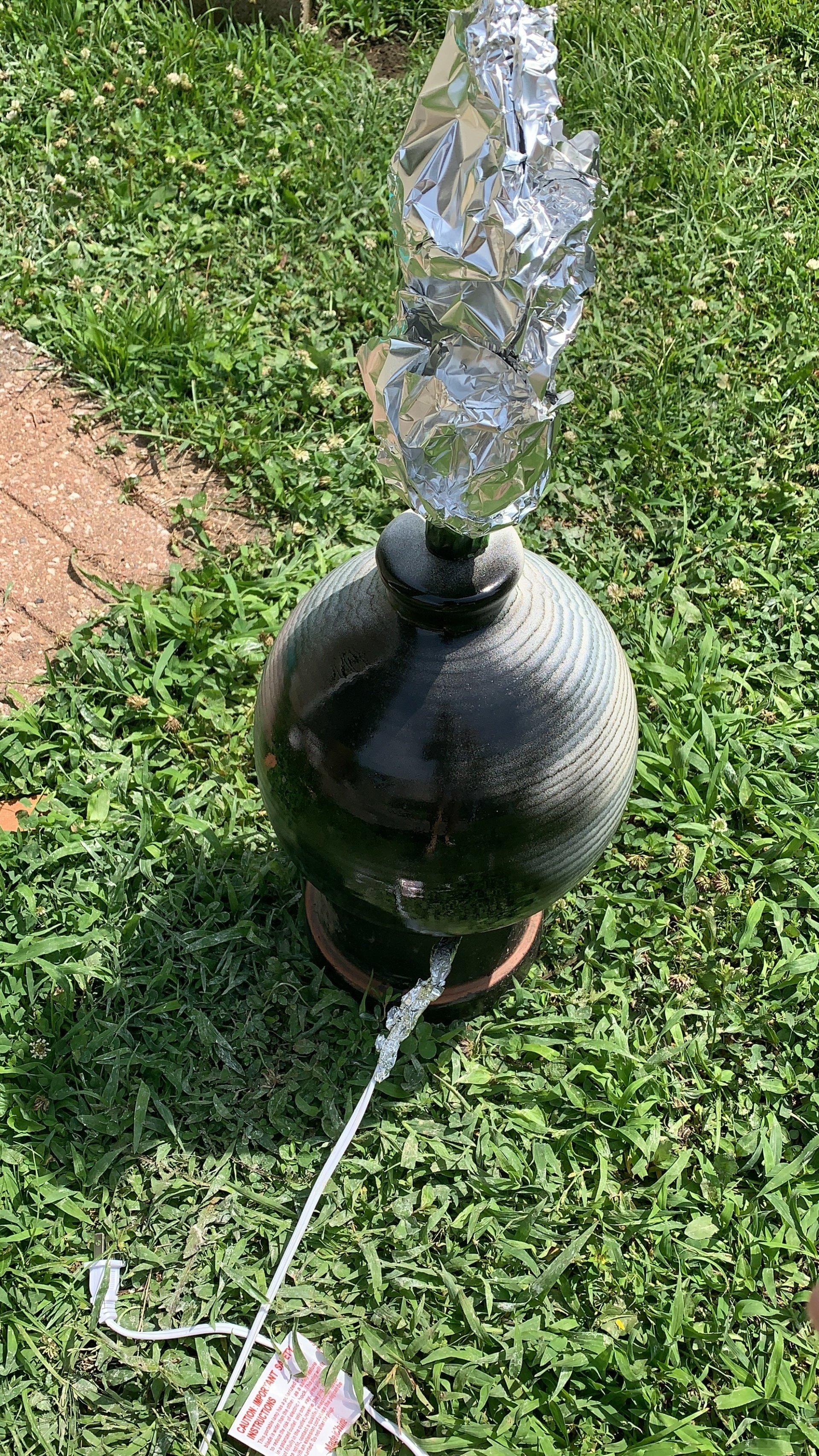 Dirt Lamp DIY