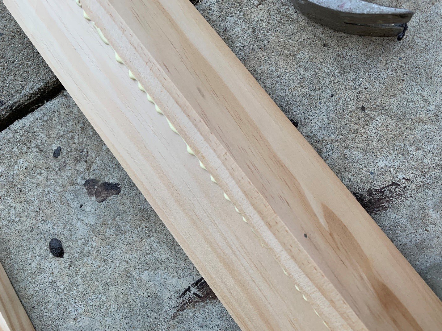 DIY Easy Build Ledge Shelf