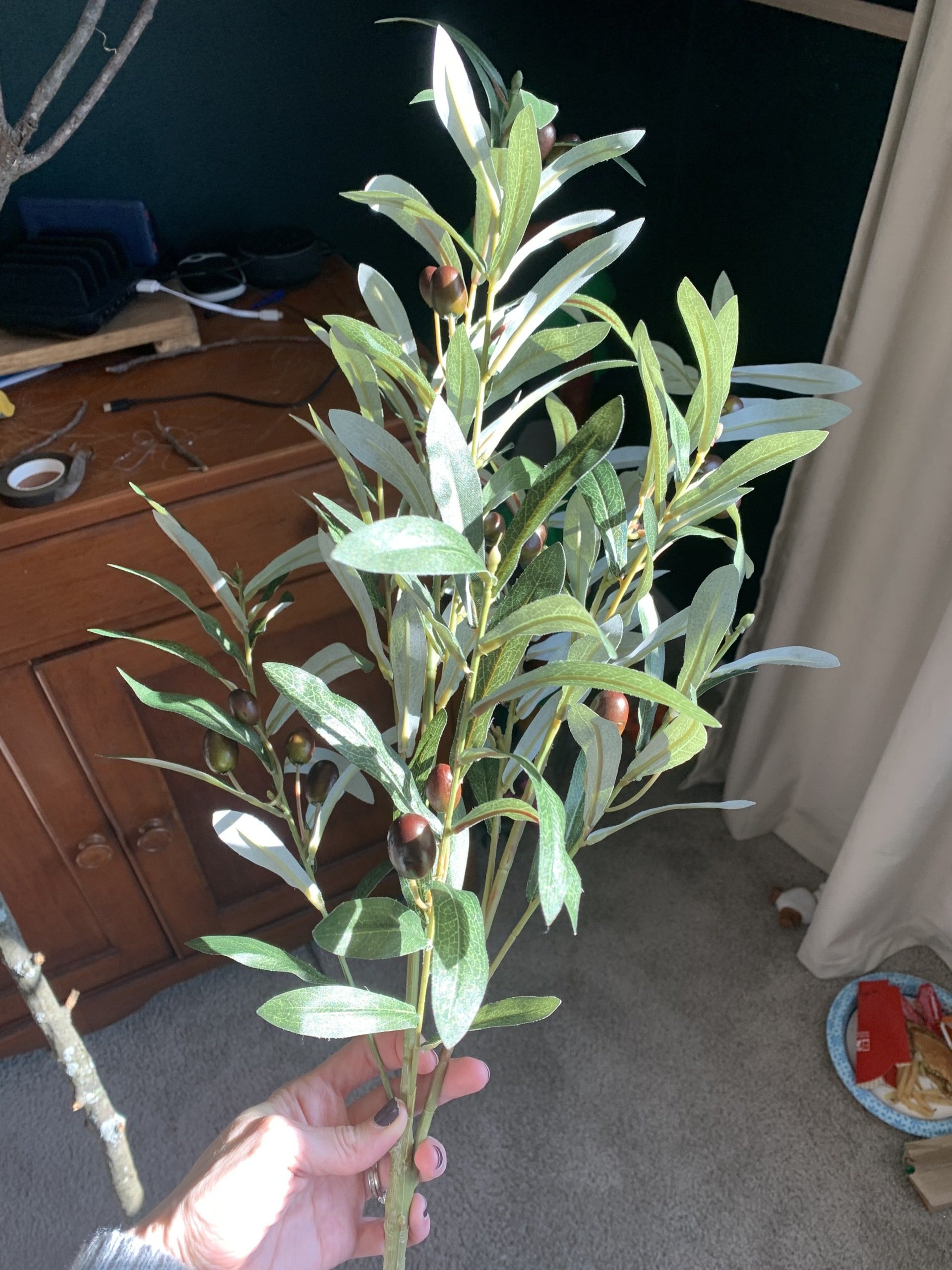 How To Make a Faux Olive Tree