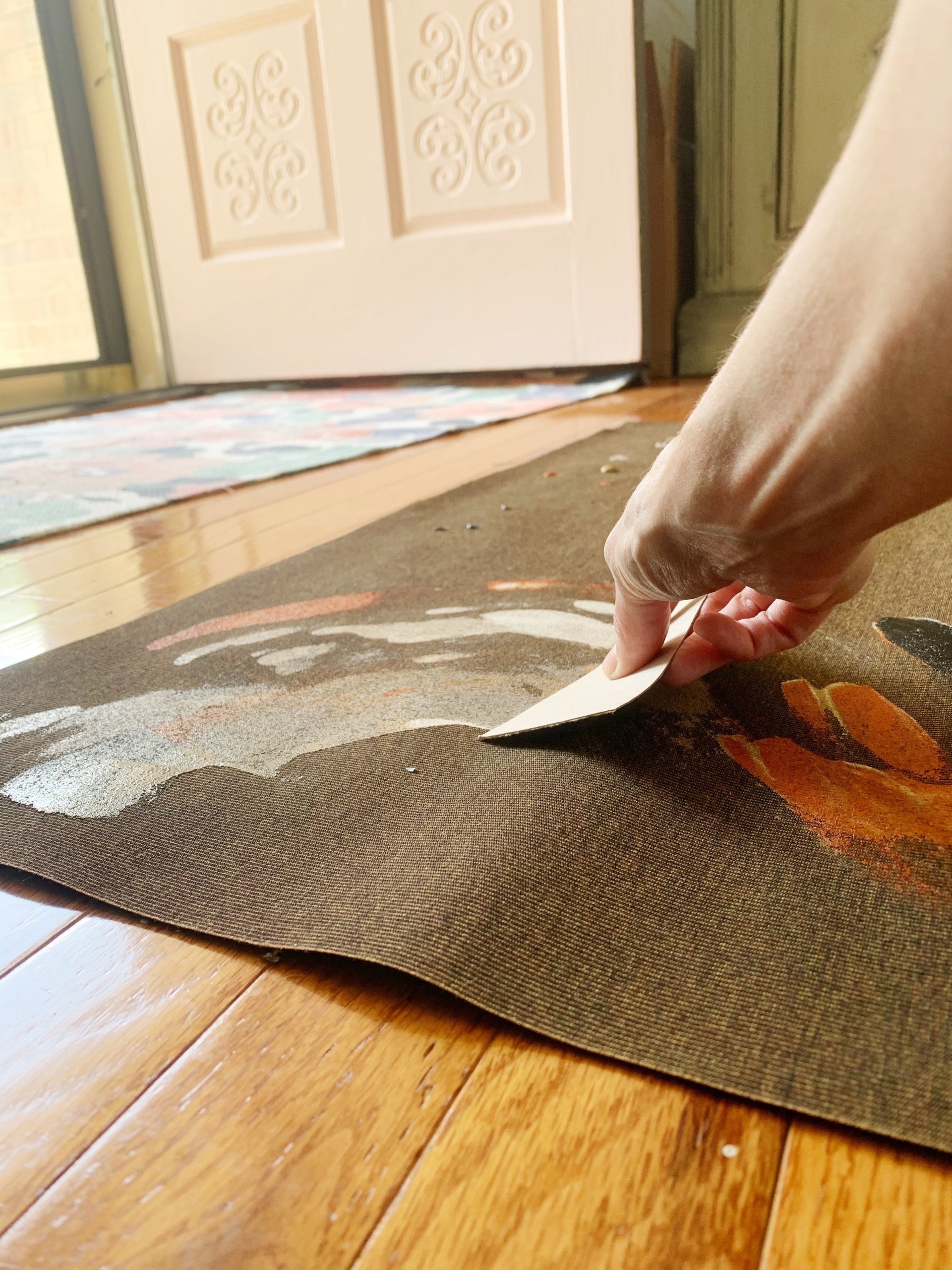 Smear Paint Abstract Art