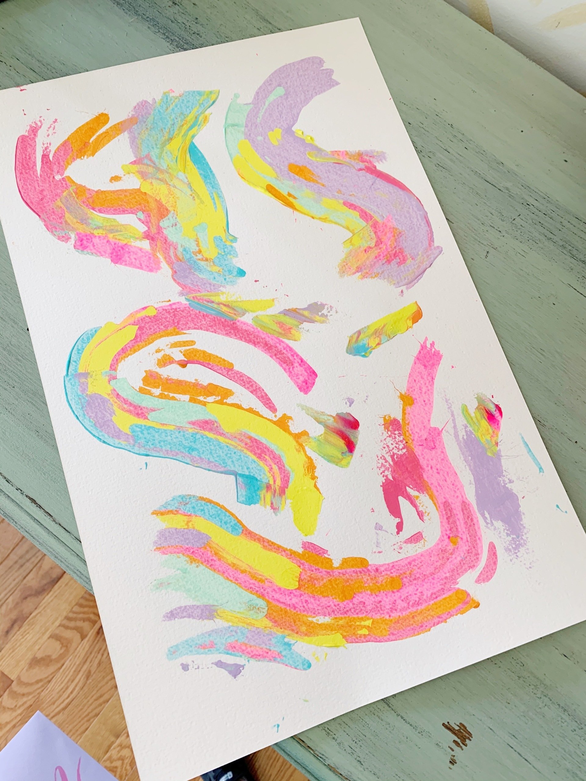DIY Smear Art for Kids (and Adults!)