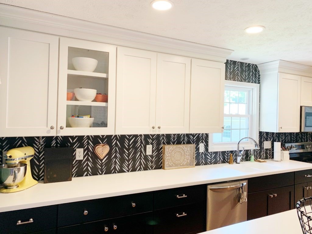 Handpainted Kitchen Backsplash