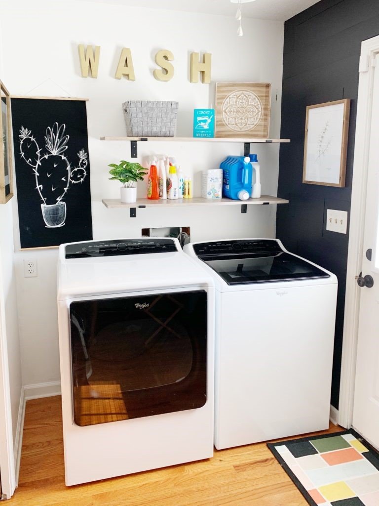 Weekend Laundry Room Makeover