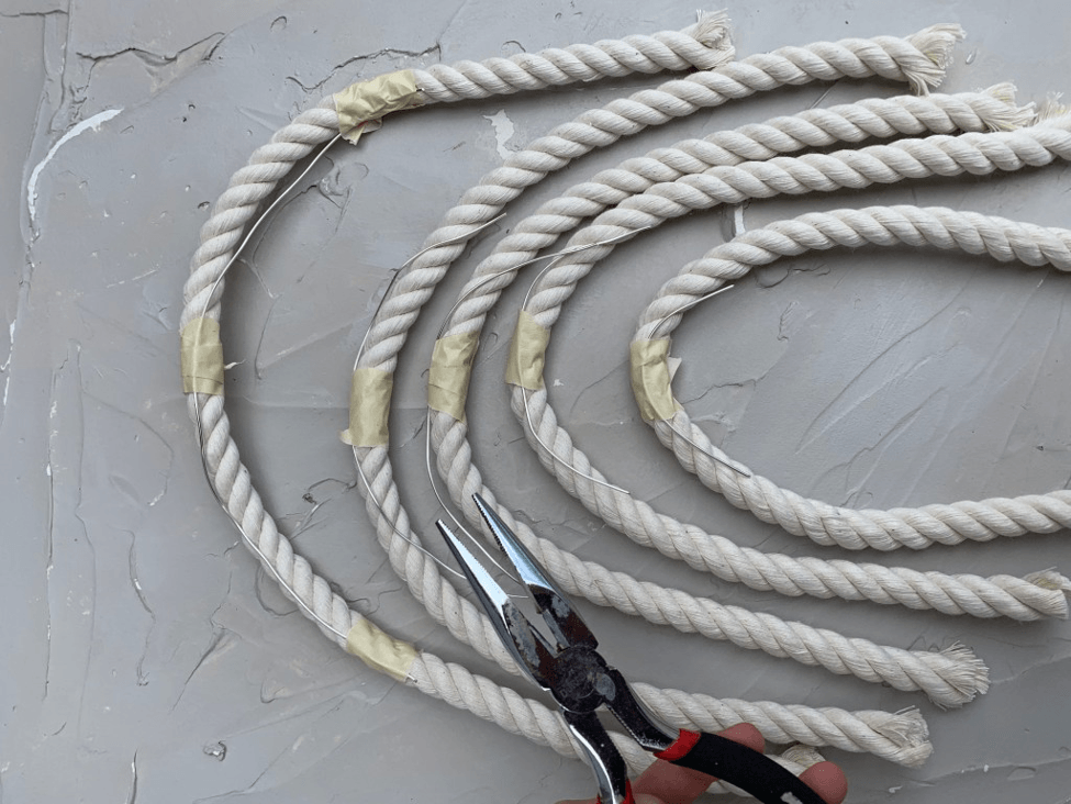 Rope Rainbow Wall Hanging Kit