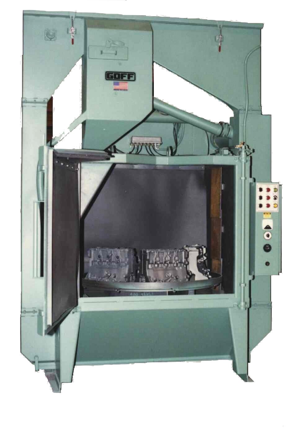 Airless and Automated Blast Equipment - Manus Abrasive