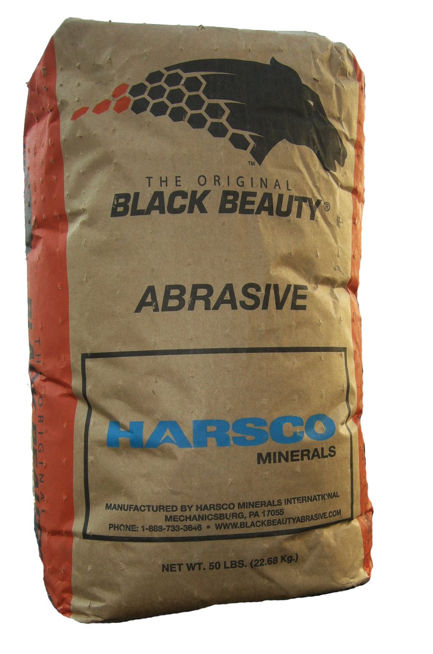 Black Beauty Coal Slag Blast Media - Manus Abrasive