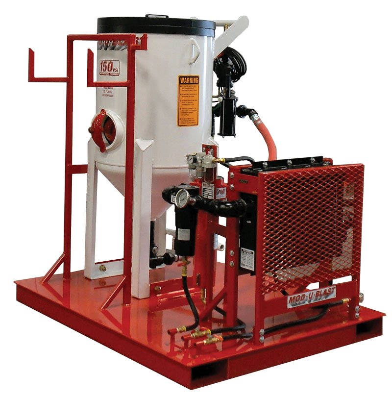 Custom Engineered Sandblasting Equipment - Manus Abrasive