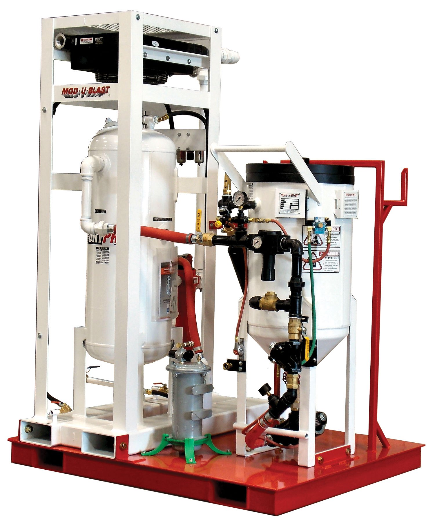 Custom Engineered Sandblasting Equipment - Manus Abrasive