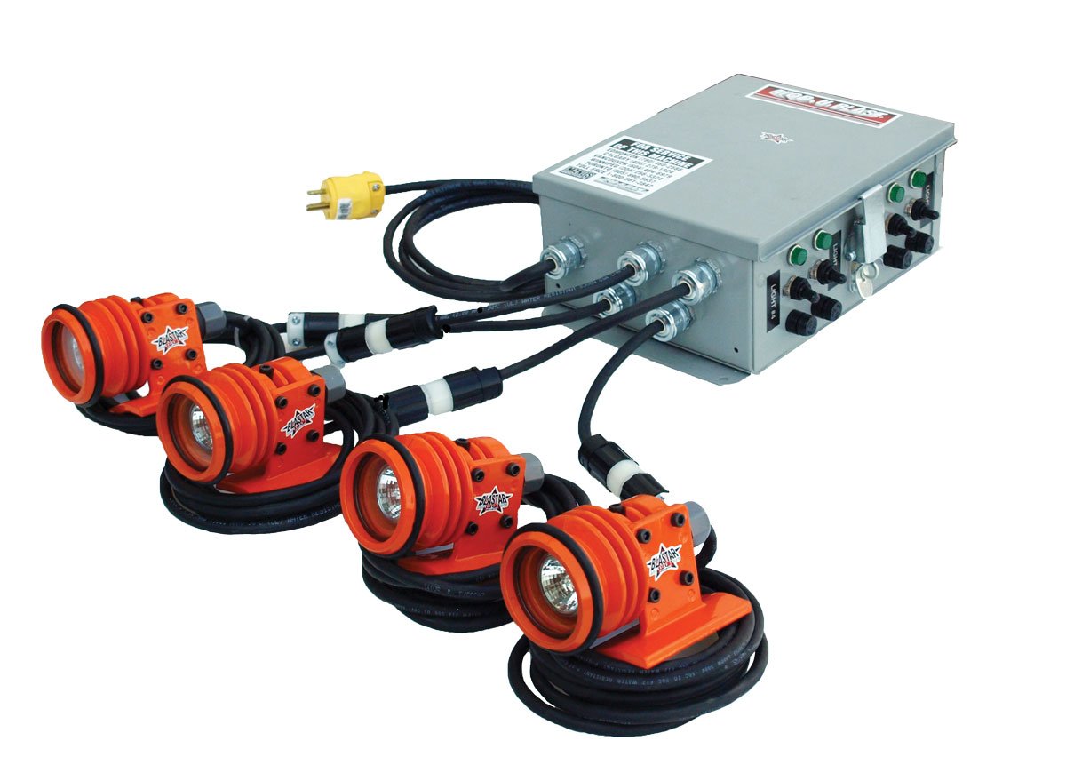 Sandblasting Lighting - Manus Abrasive