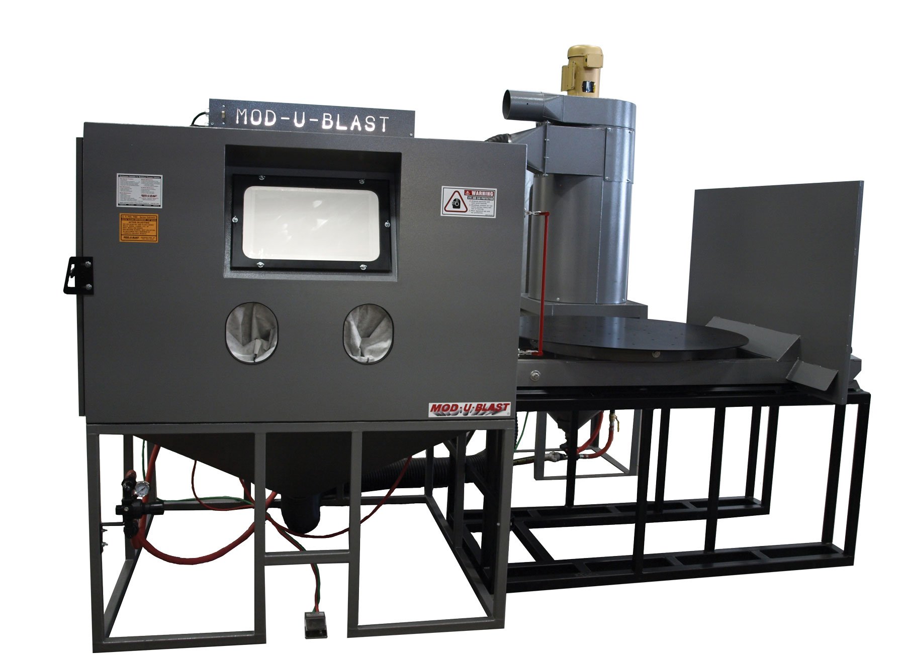 Custom Blast Cabinets - Manus Abrasive