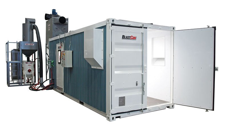 Sandblasting Rooms / Cans - Manus Abrasive
