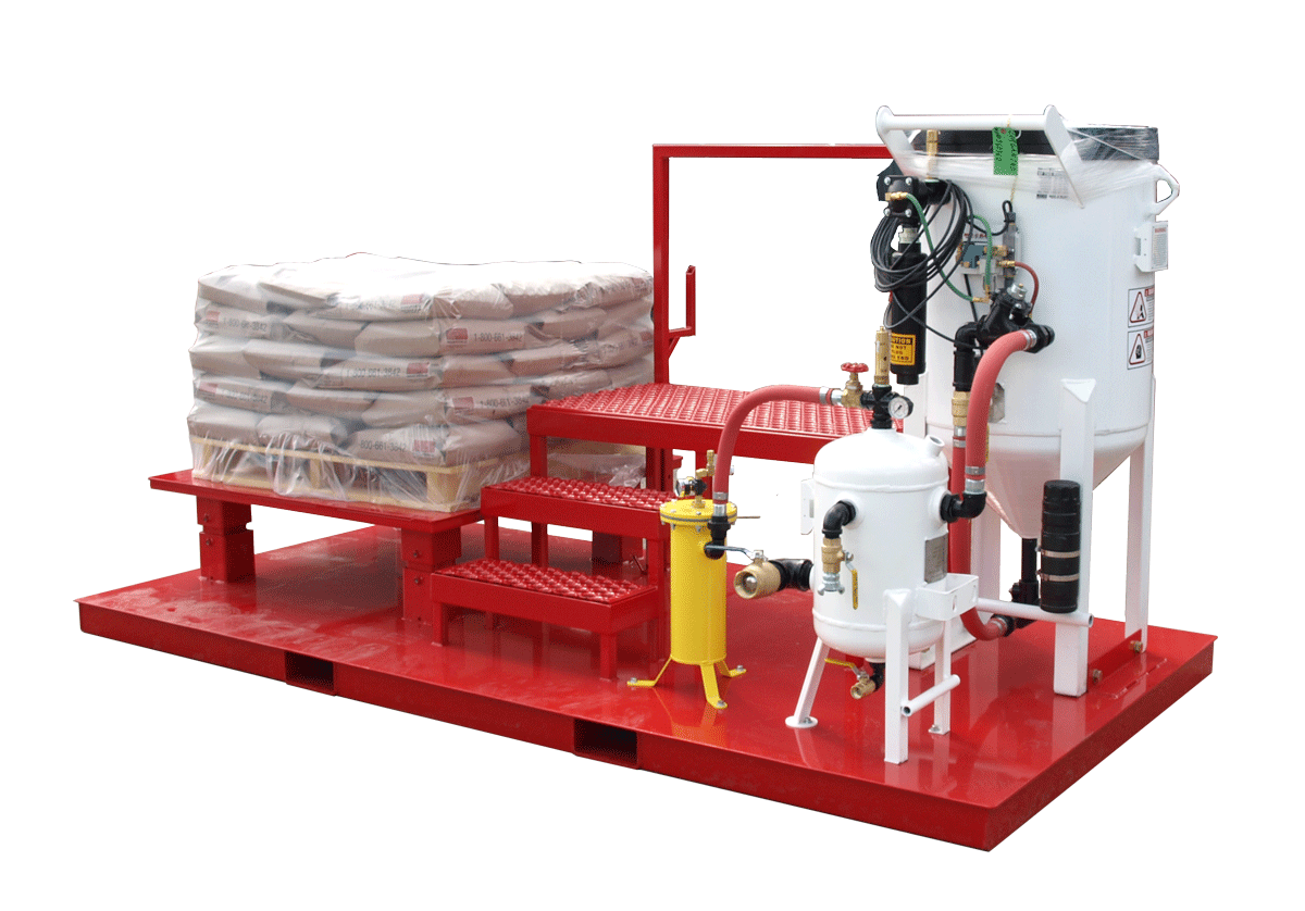 Portable Sandblasting Machines - Manus Abrasive