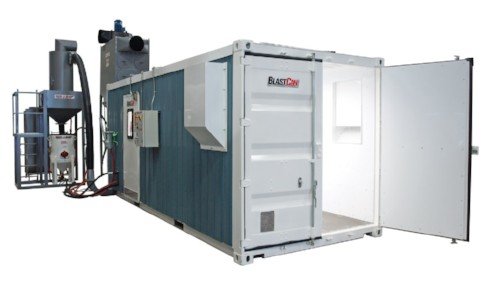 Sandblasting Rooms - Manus Abrasive