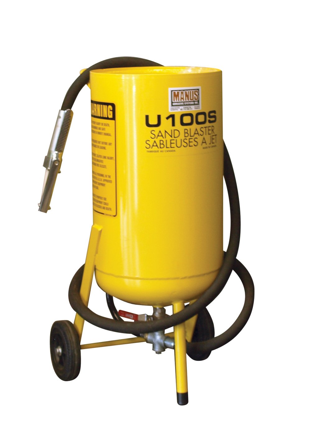 Light Duty abrasive blasters - Manus Abrasive