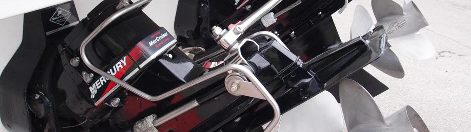 SIMREK Multiport Drive Showers will cool your Alpha or Bravo stern ...