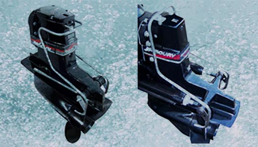 SIMREK Multiport Drive Showers will cool your Alpha or Bravo stern ...