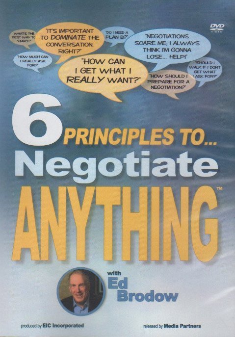 Negotiation Speaker, Negotiation Training Seminars, Author and Negotiating Expert Ed Brodow