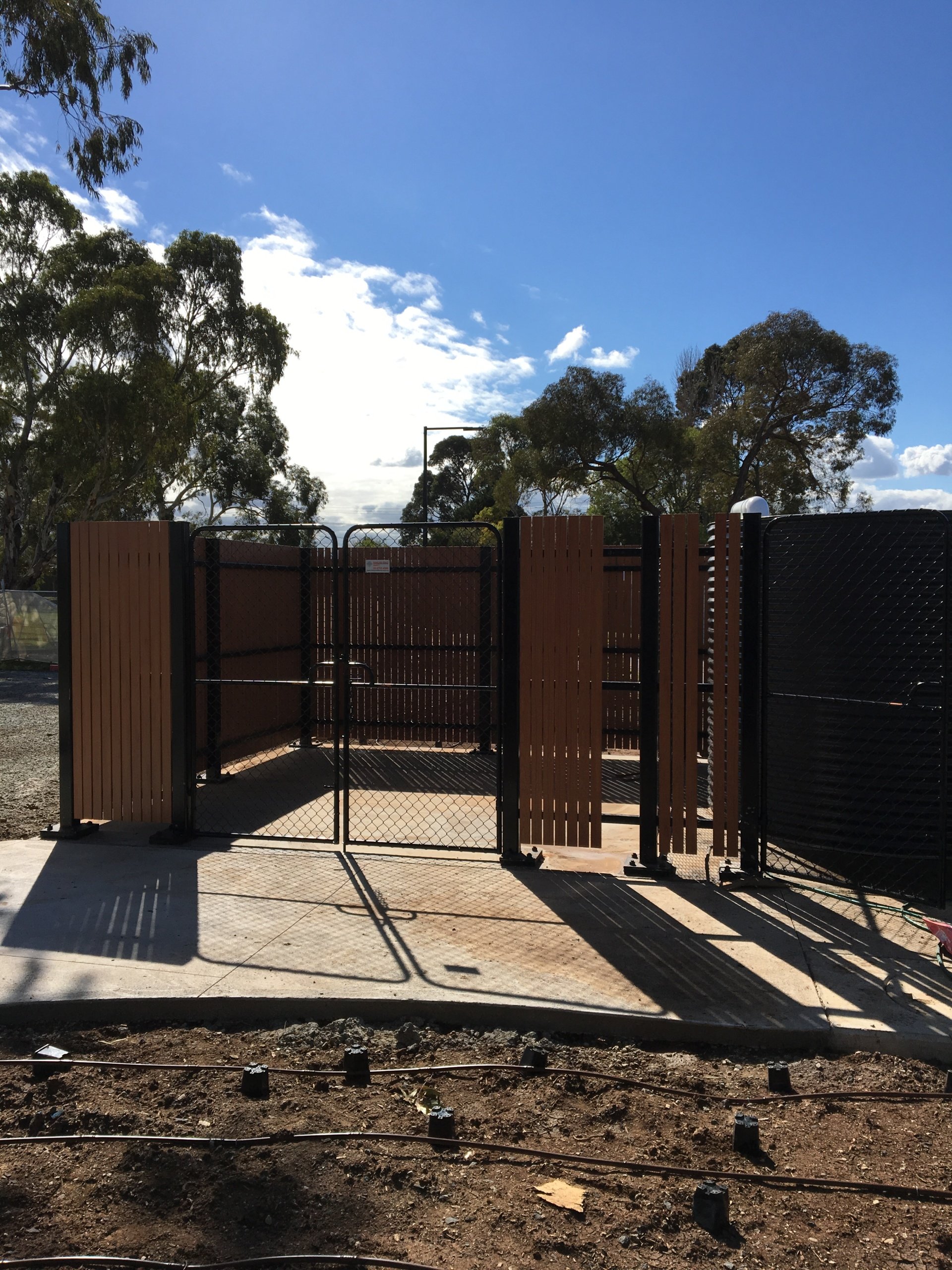 Steel Fencing Melbourne | Steel Fencing Projects | Diamond Fence