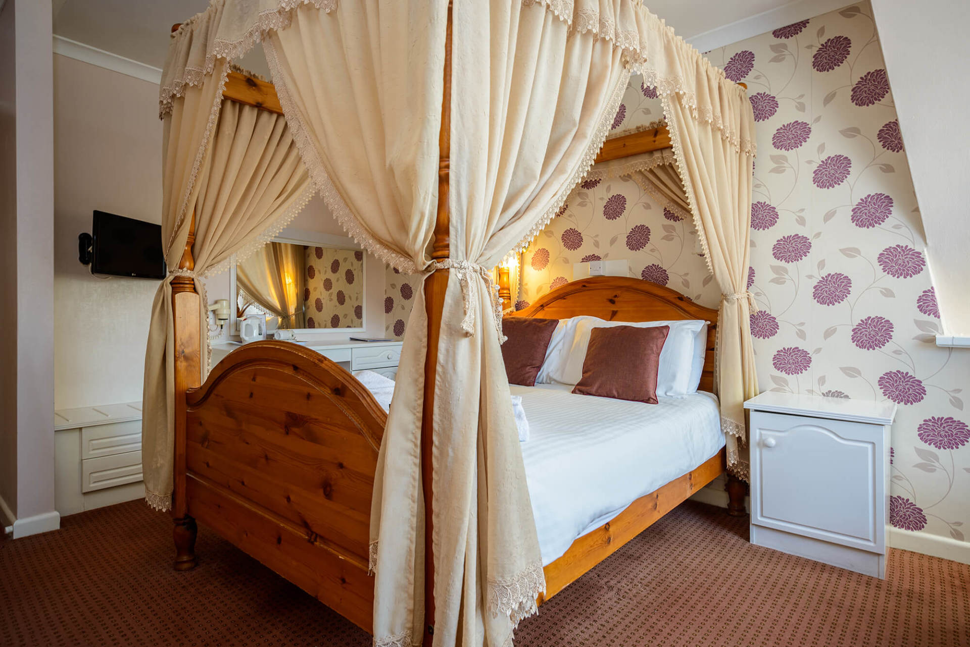 Rooms at the Barrowfield Hotel in Newquay
