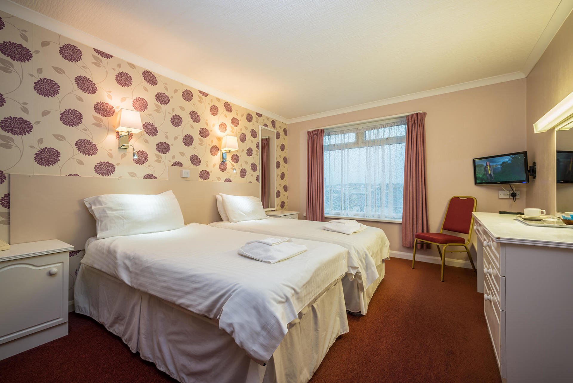 Rooms at the Barrowfield Hotel in Newquay