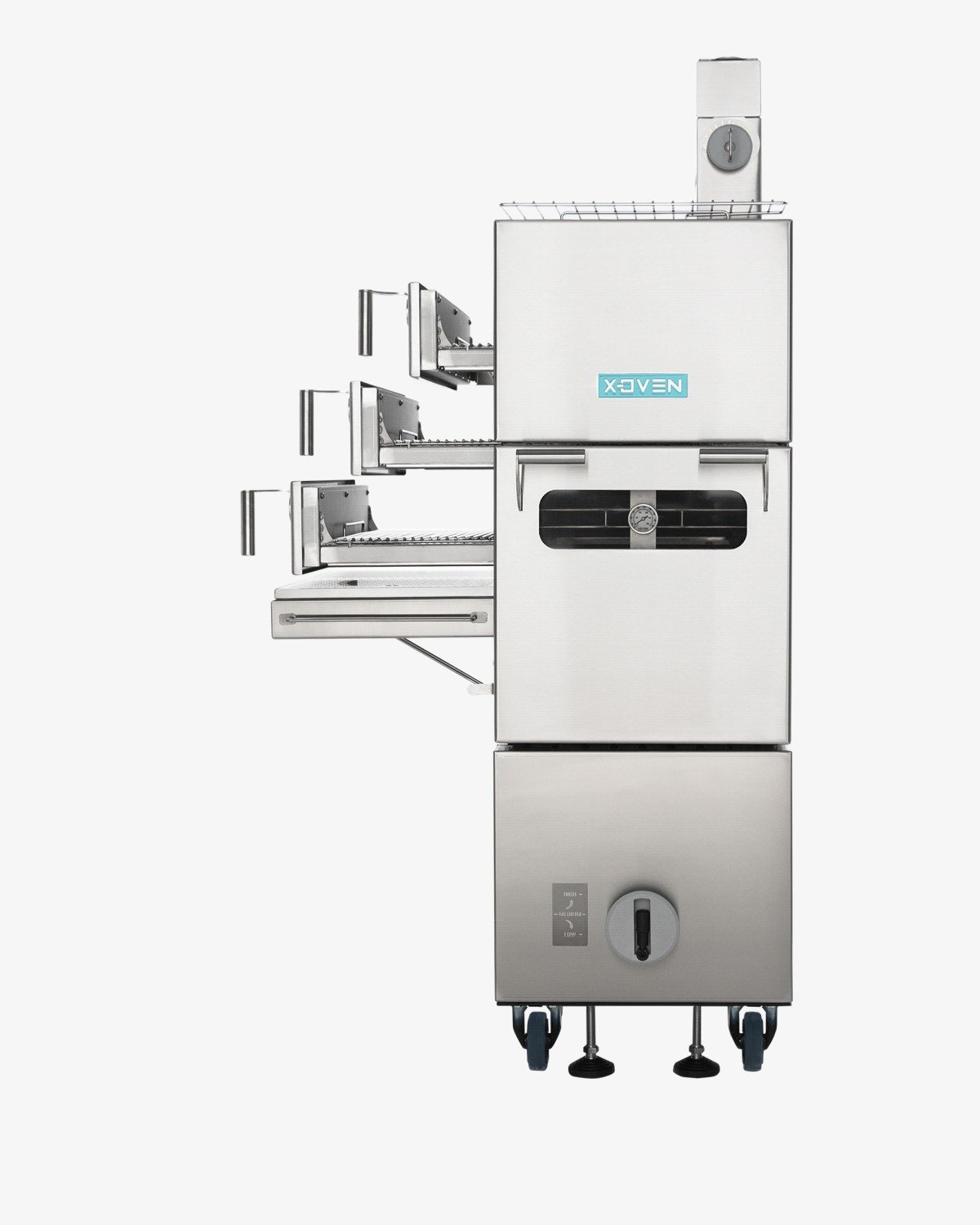 X-oven - Le four au charbon de bois entièrement commémoré - Jade nv