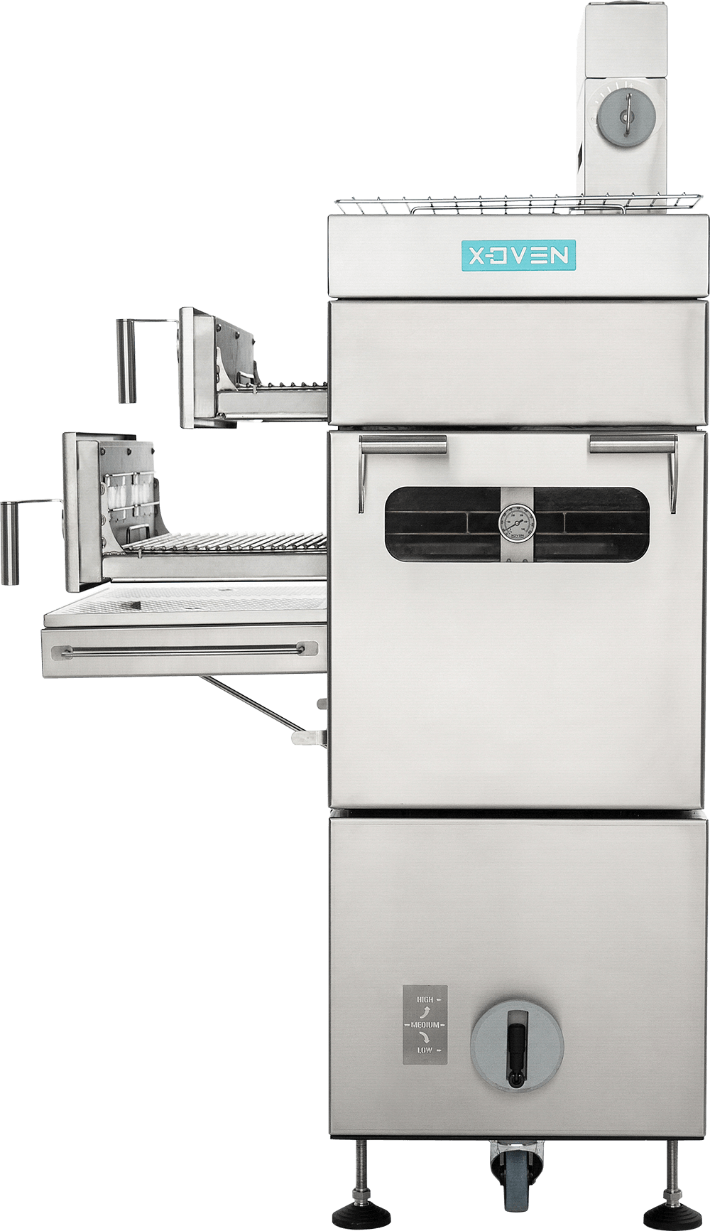 X-oven - De houtskooloven volledig herdacht - Jade nv