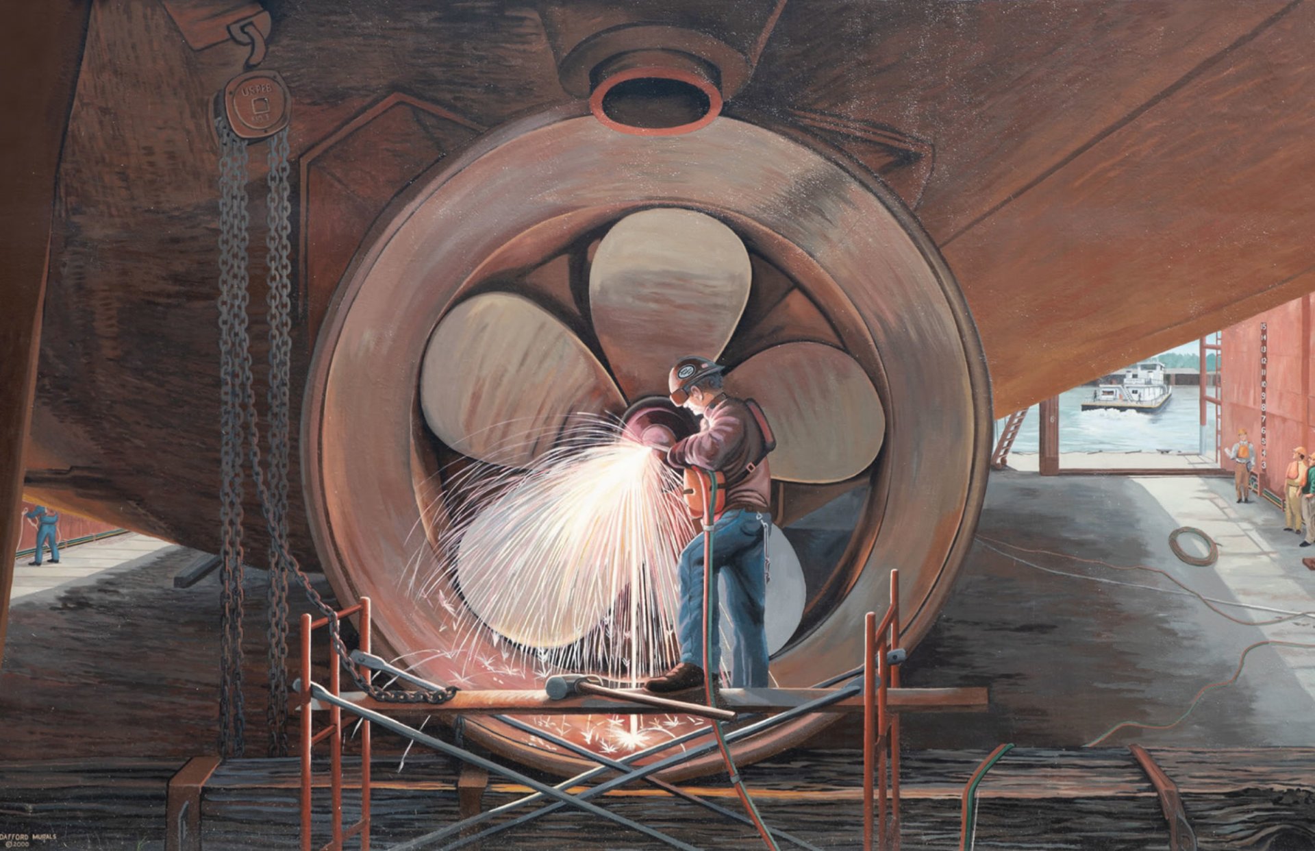 Paducah Wall to Wall Floodwall Murals - The Murals