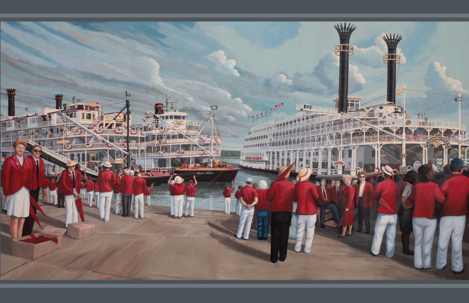 Paducah Wall to Wall Floodwall Murals - The Murals