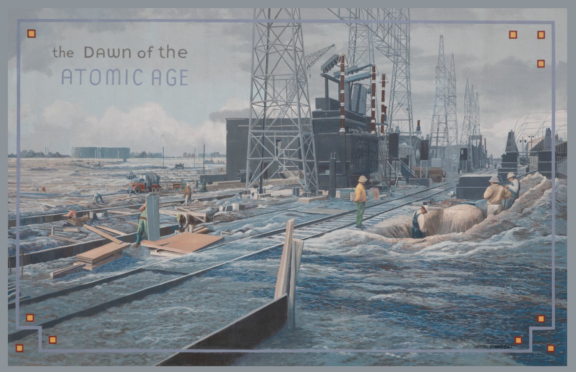 Paducah Wall to Wall Floodwall Murals - The Murals