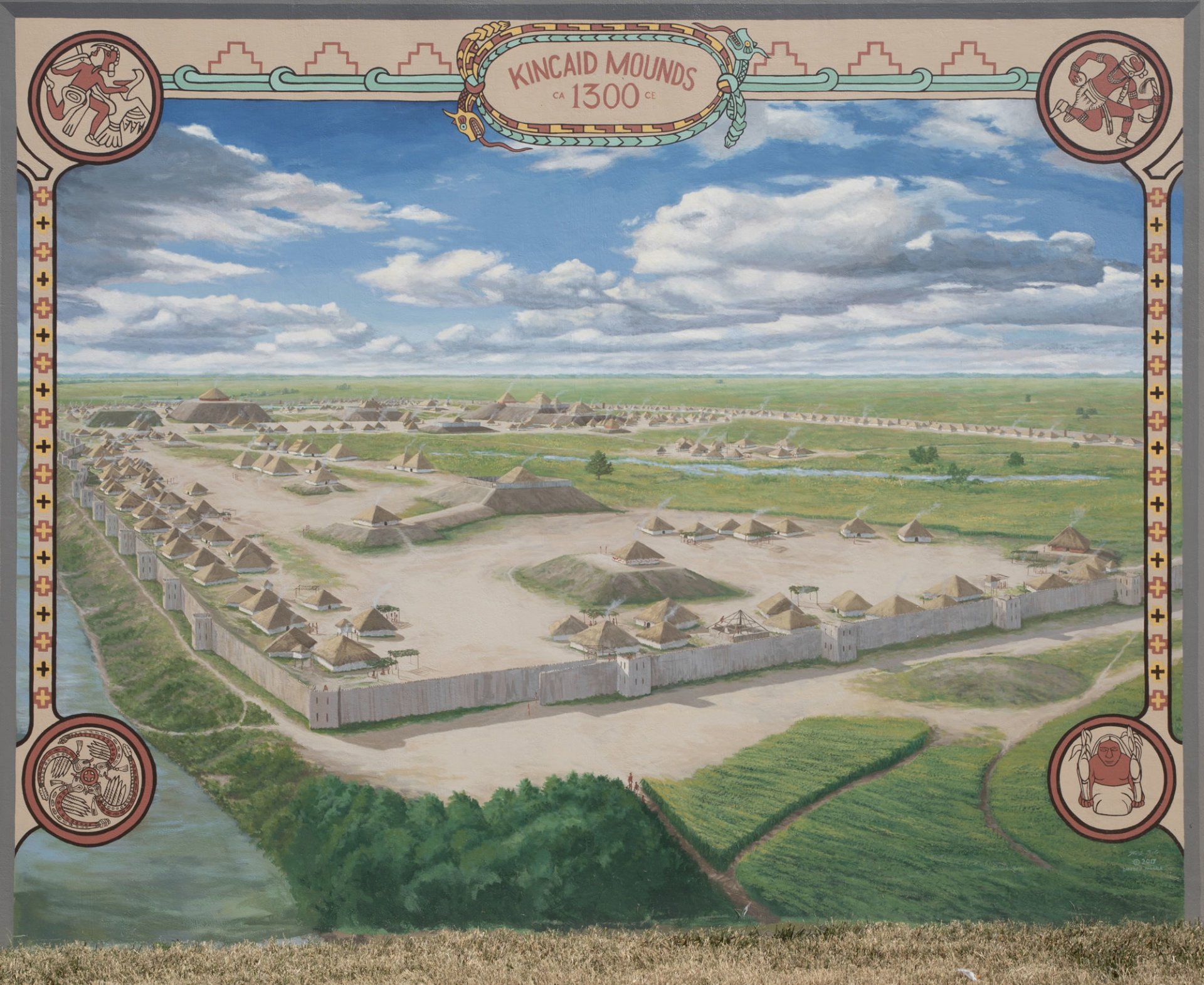 Paducah Wall to Wall Floodwall Murals - The Murals