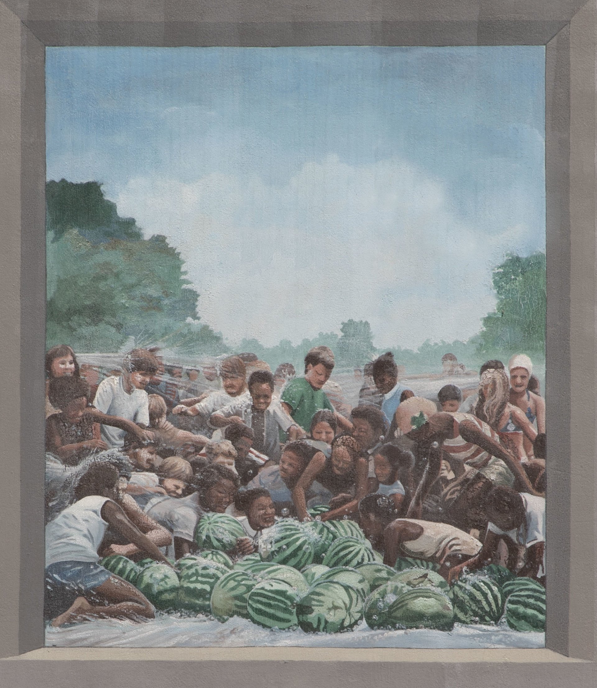 Paducah Wall to Wall Floodwall Murals - The Murals