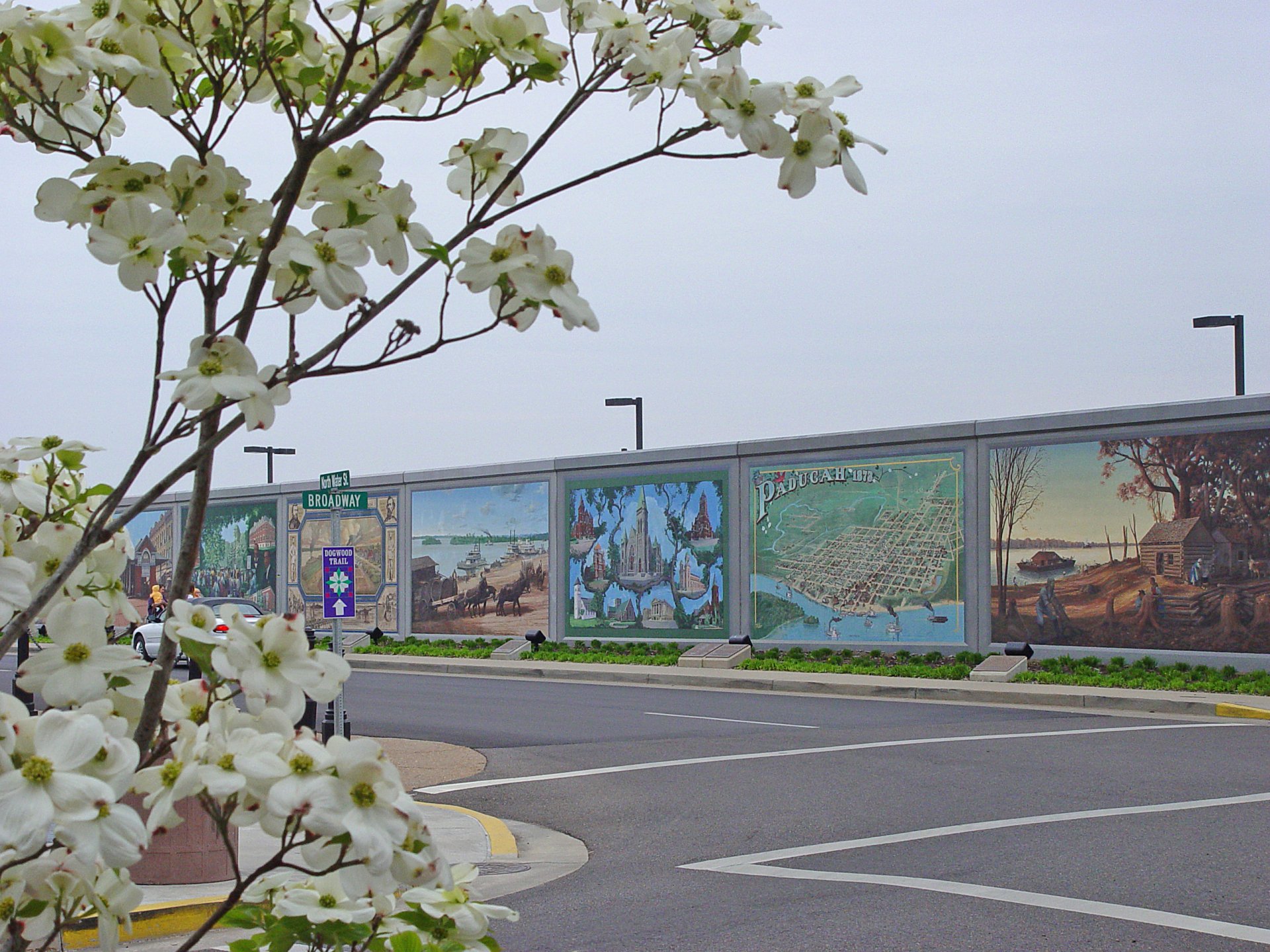 Paducah Wall to Wall Floodwall Murals - The History