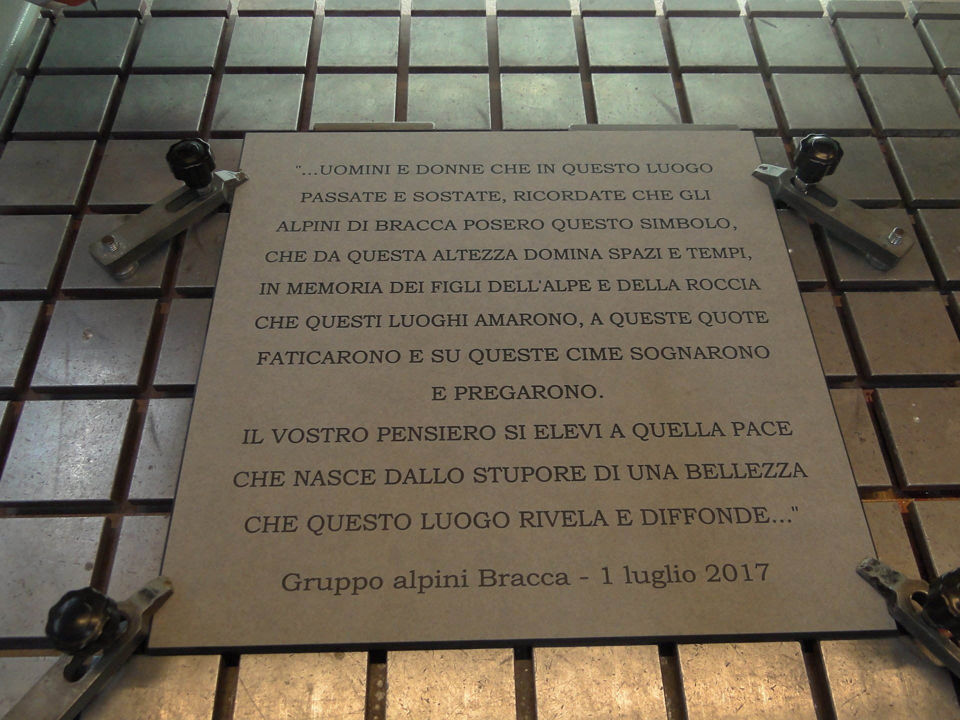 Incisione targhe personalizzate | Zogno, BG | 2P SNC