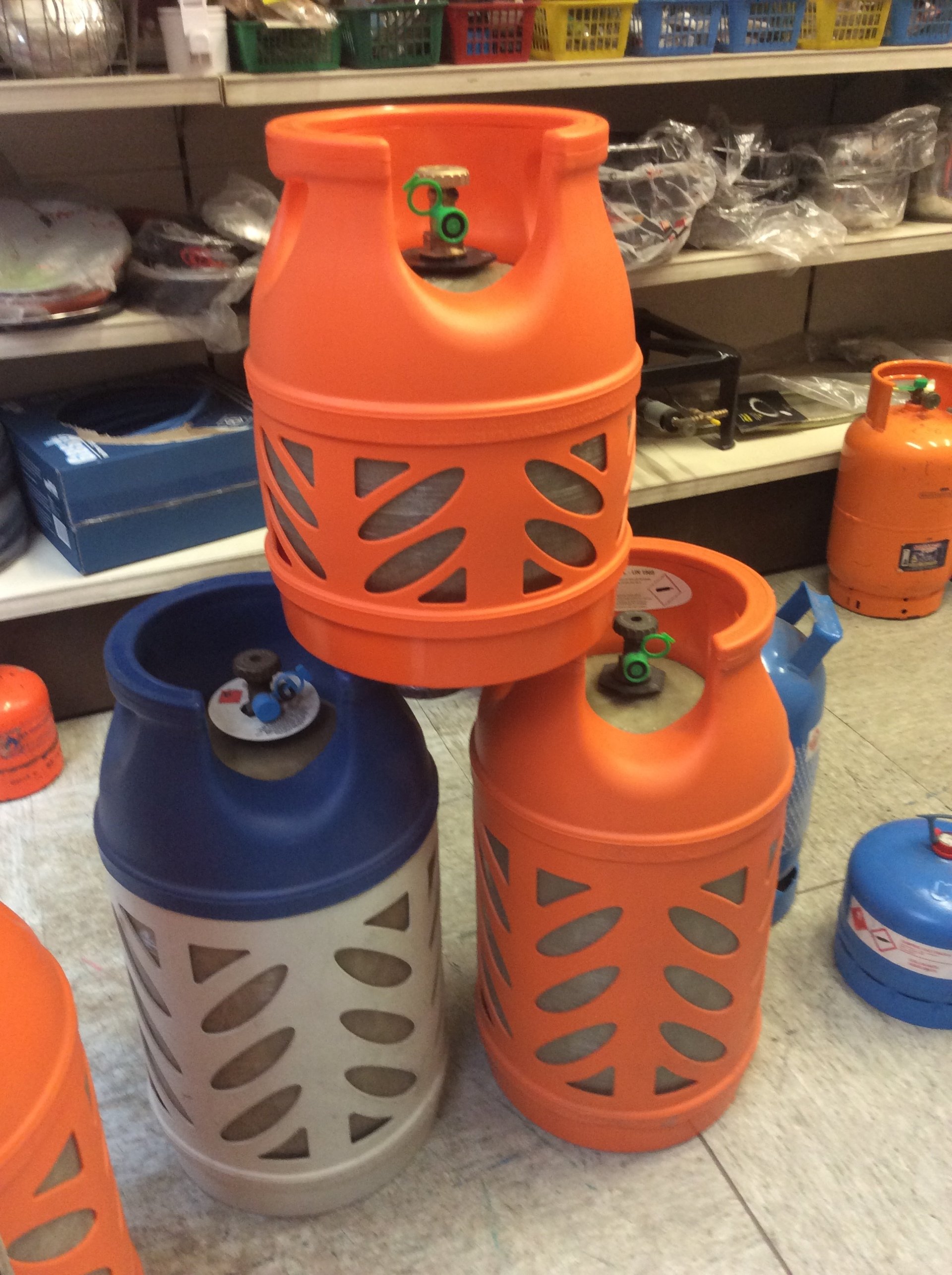 Bombole vetroresina - Roma - Lumigas