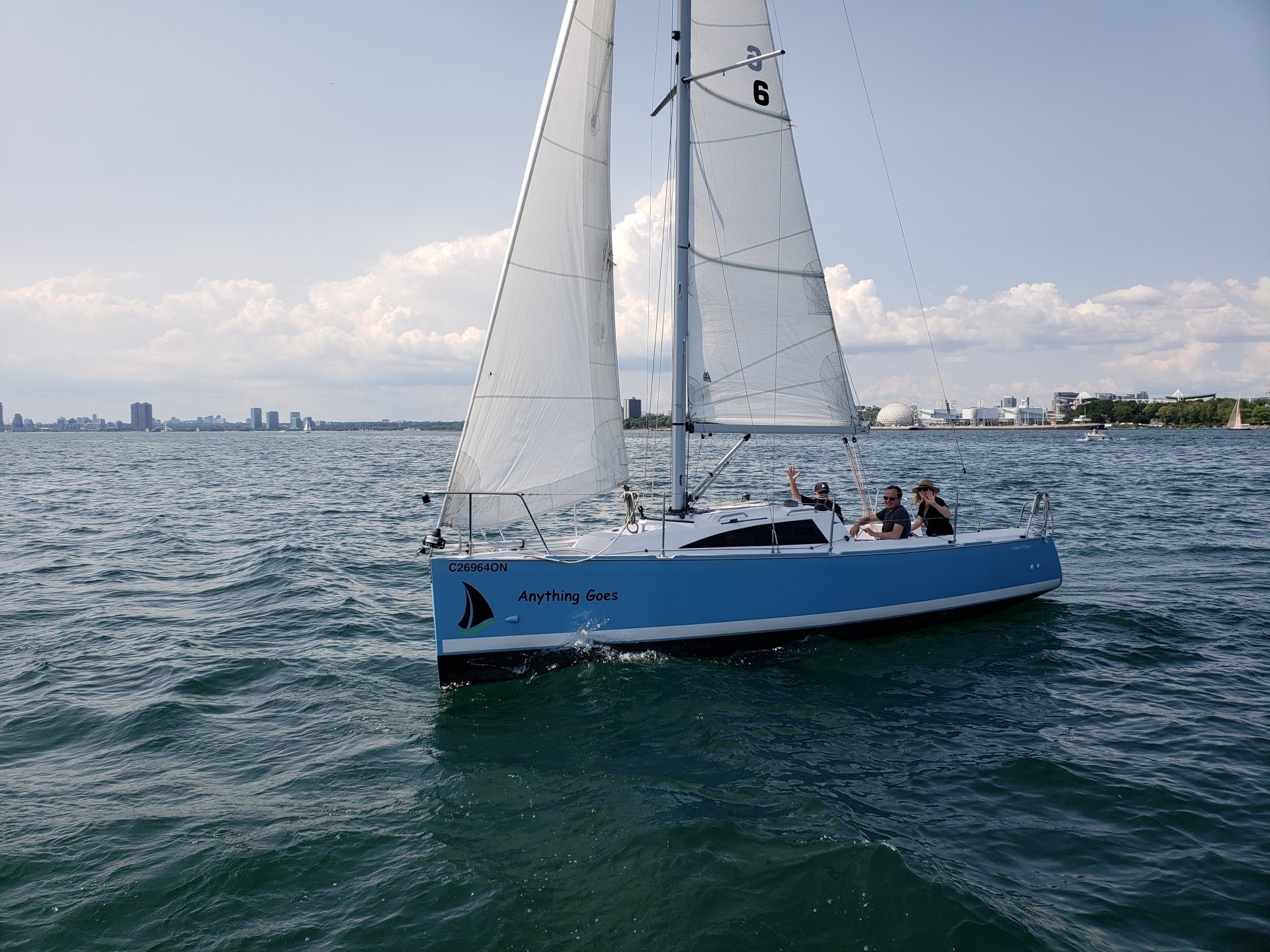 Learn to Sail @ Gone Sailing Adventures