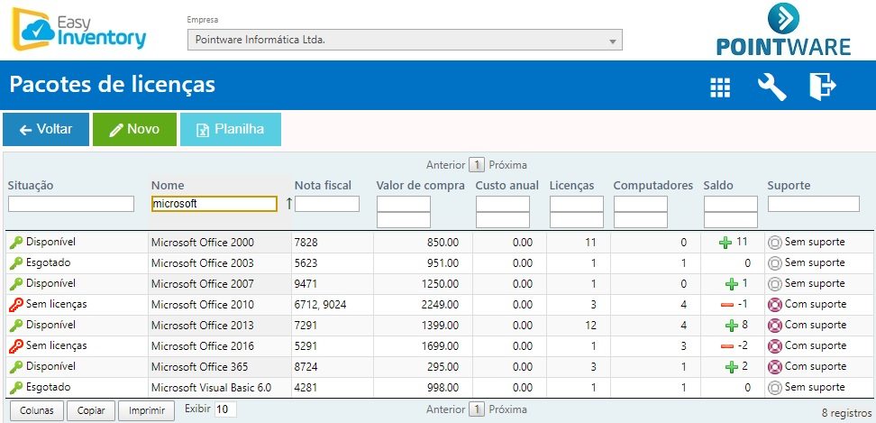 Easy Inventory: gestão e ativos de TI | Easy Inventory