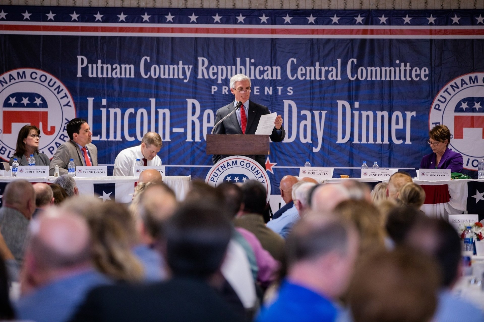 Lincoln Reagan Day Dinners Putnam County Ohio Republican Party GOP