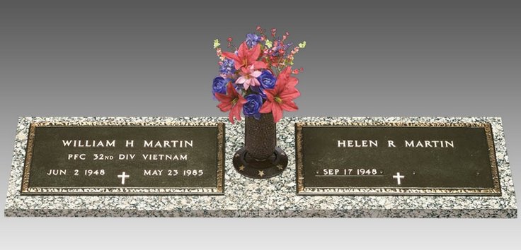 Bronze Headstone | Augusta, GA | Everlasting Granite and Marble