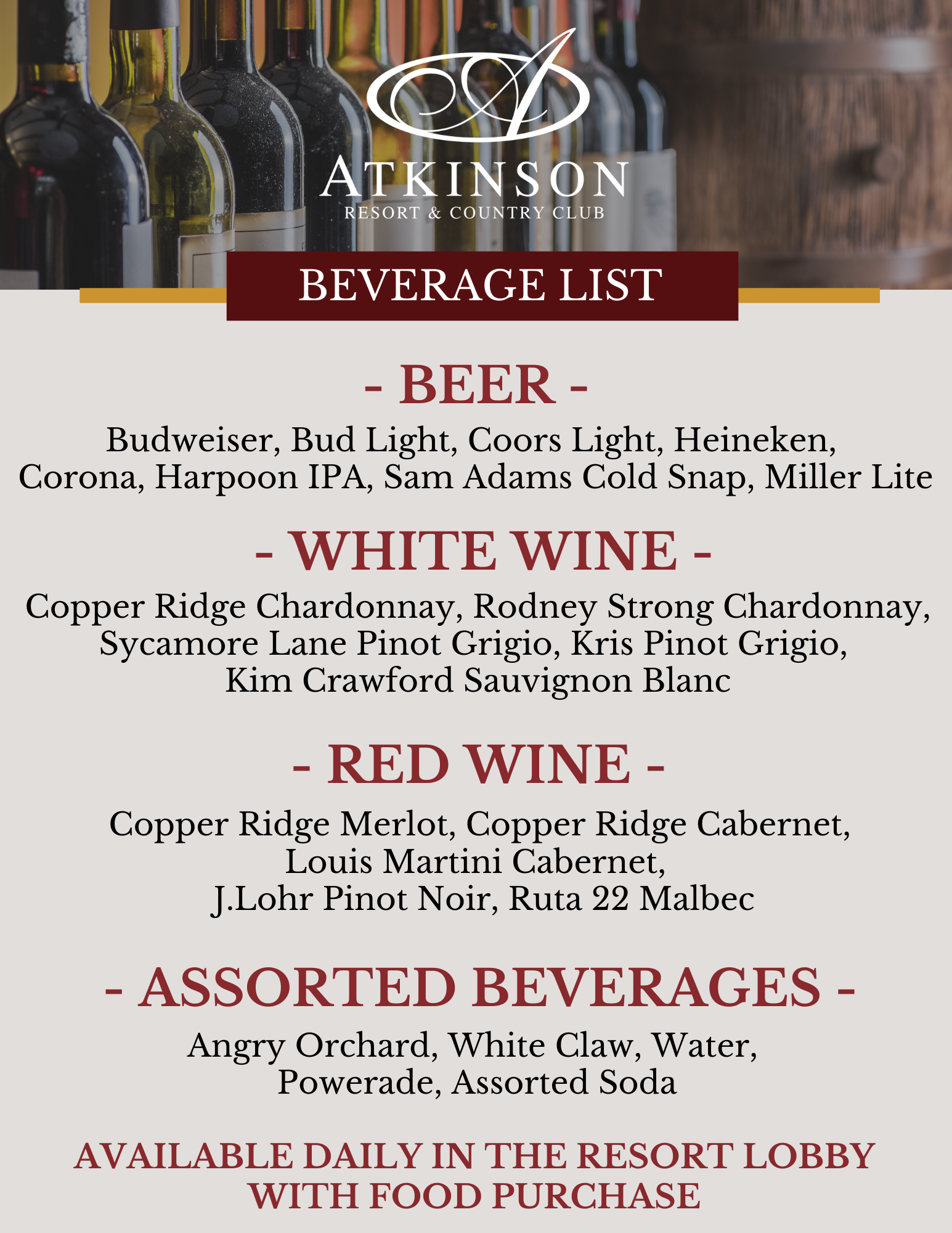 Atkinson Resort & Country Club - Golf, Weddings, Events, Dining ...