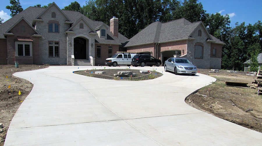 Residential Concrete Driveways | Crossroads Concrete IL