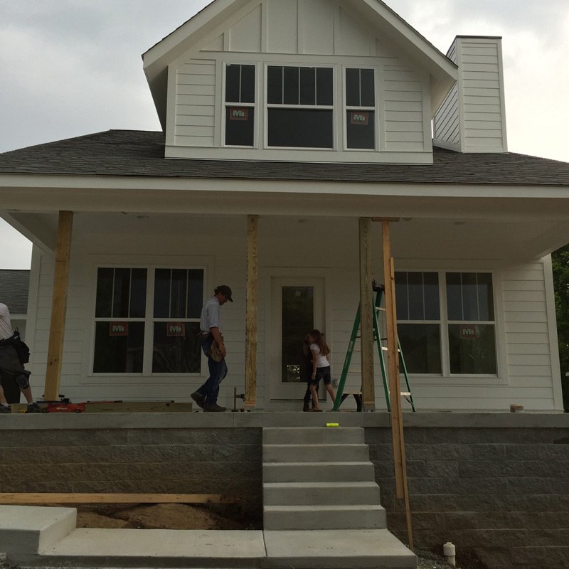 Custom Front Porch
