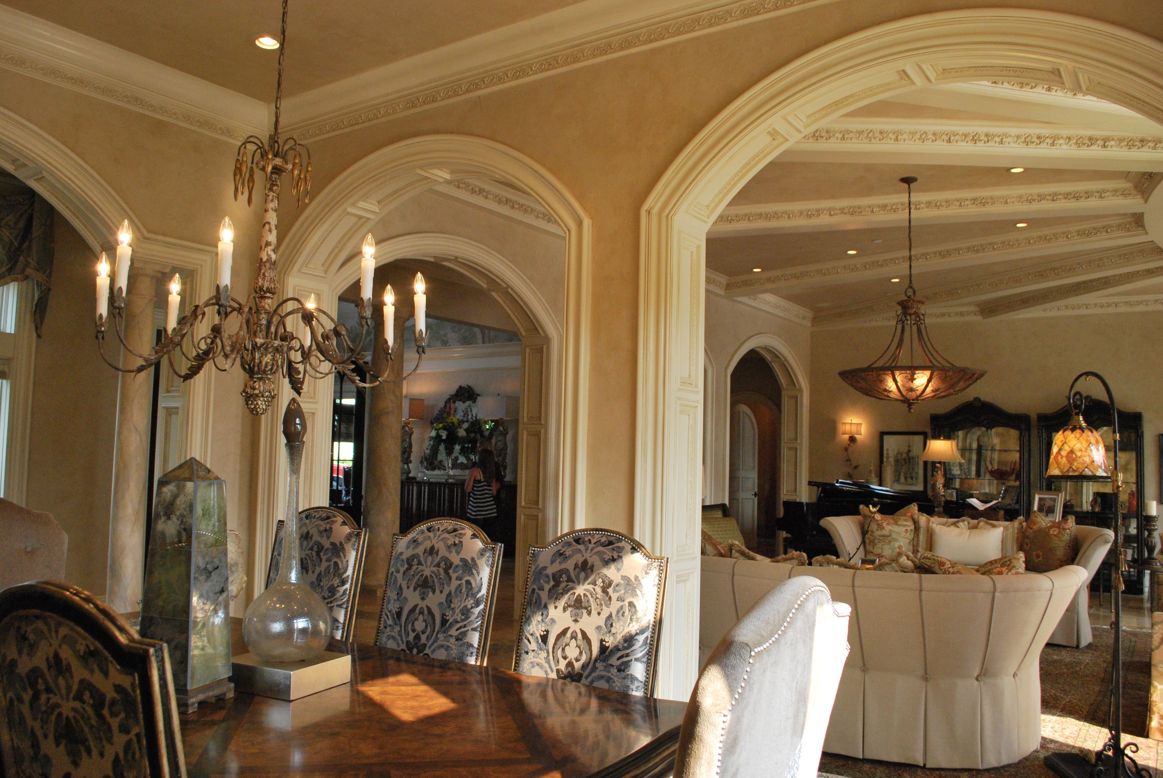 Vaulted Interior Archway Moulding | Rise Options for Arched Entryways