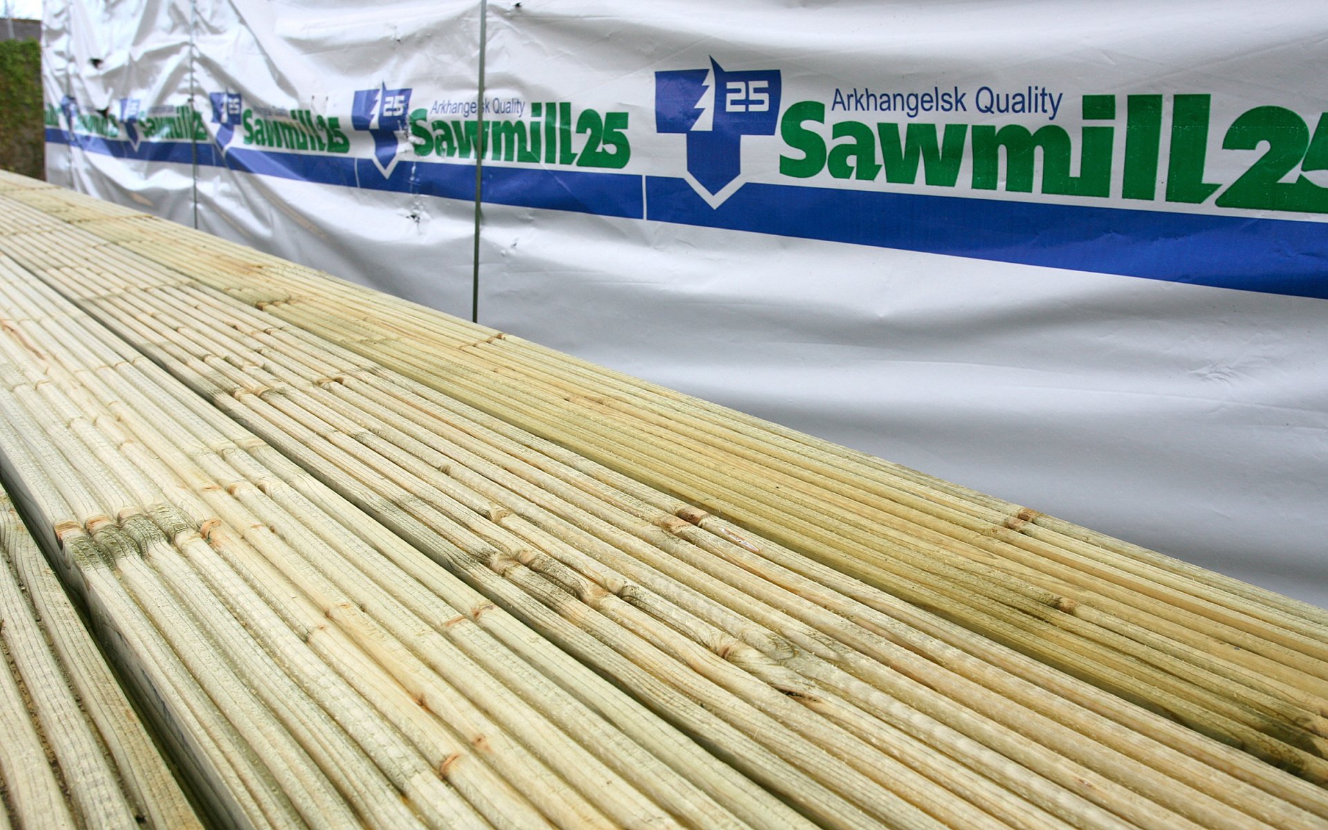 Pressure treated decking | William Kirkwood & Sons