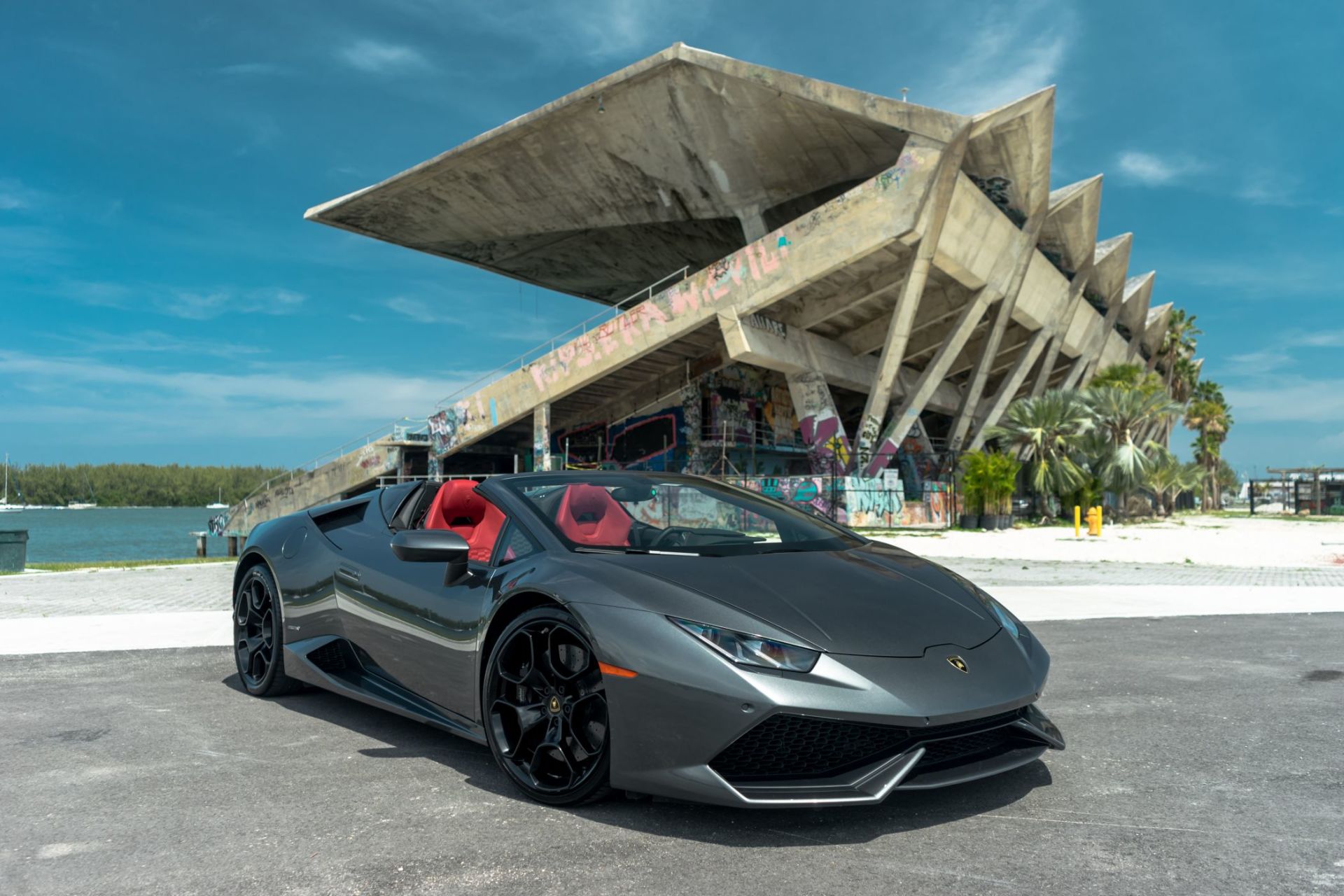 Lamborghini Huracan Spyder Exotic Rental Los Angeles