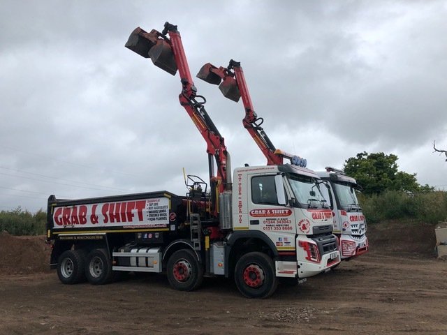 Grab Hire, Mini Digger Hire in Wirral, Chester and North Wales