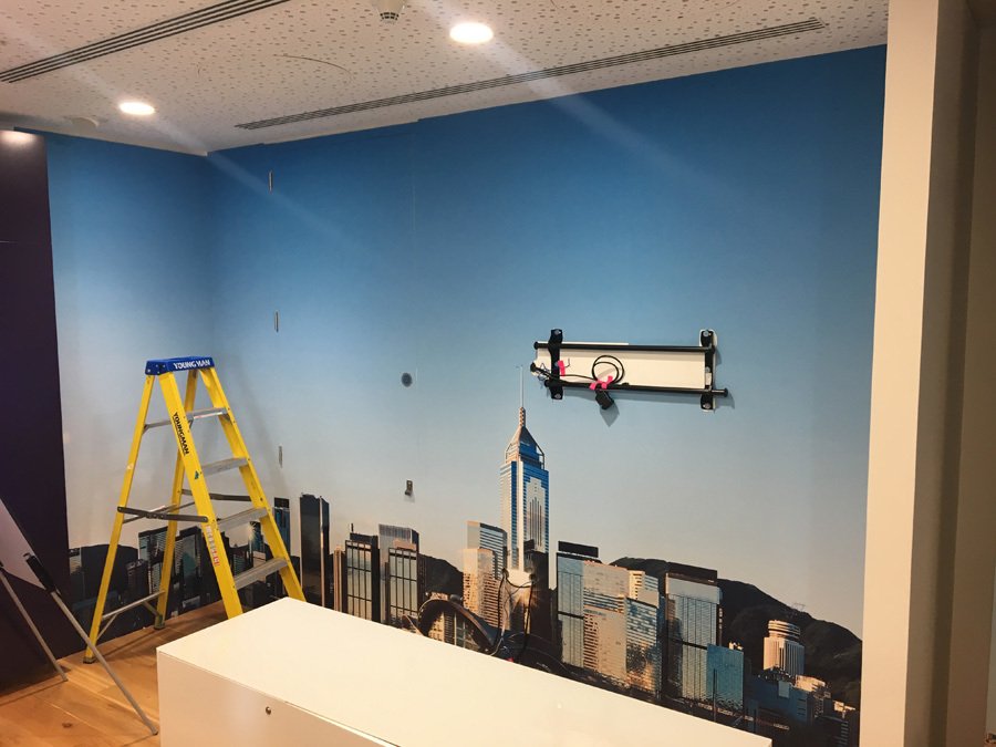 Gallery Wall Wraps UK Hertfordshire Essex London printed wallpaper