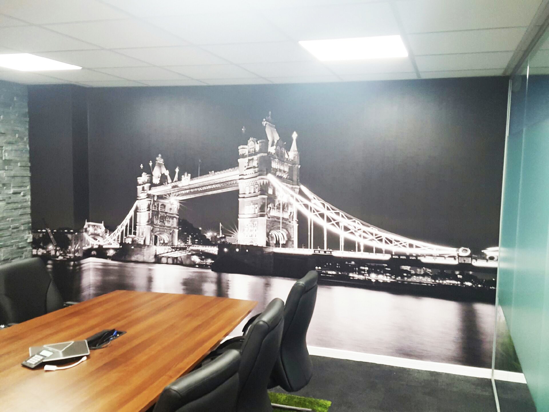 Gallery Wall Wraps UK Hertfordshire Essex London printed wallpaper