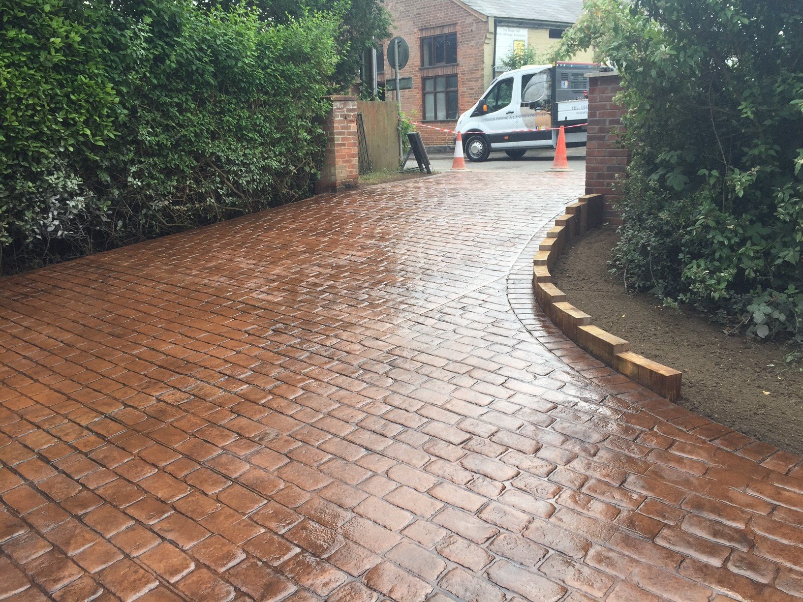 Concrete surfacing, Ipswich Paving & Landscaping Ltd
