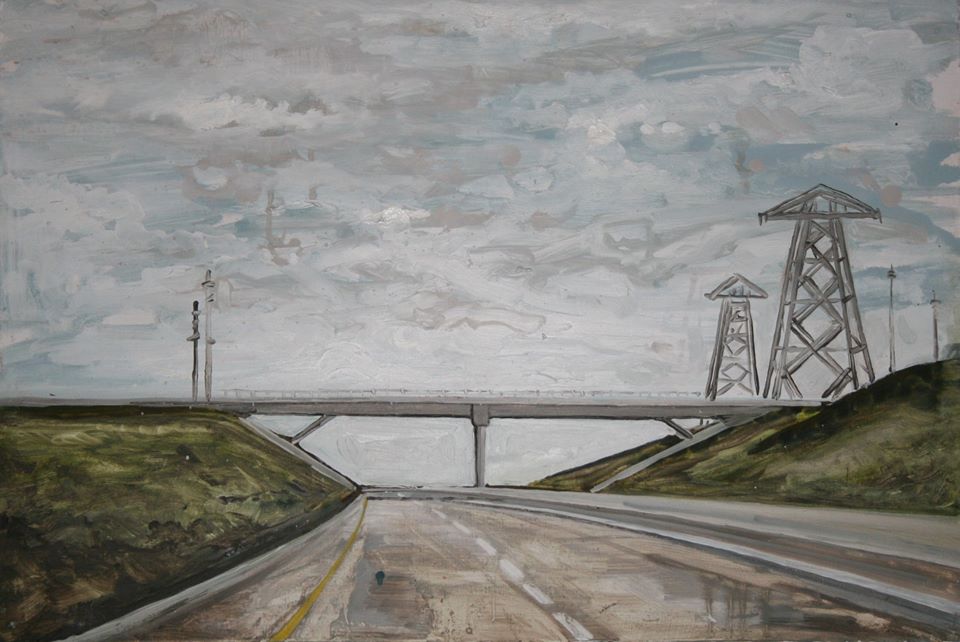The Motorway VI by Olivier Cornet Gallery AGA artist David Fox | Dublin